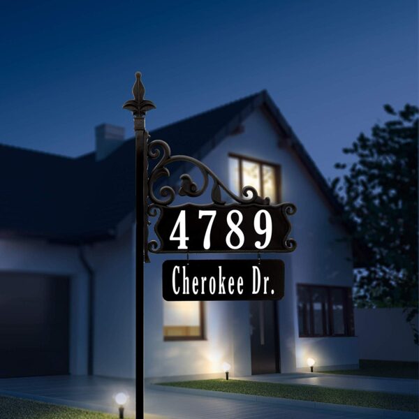 51 House Numbers for Fabulously Functional Curb Appeal