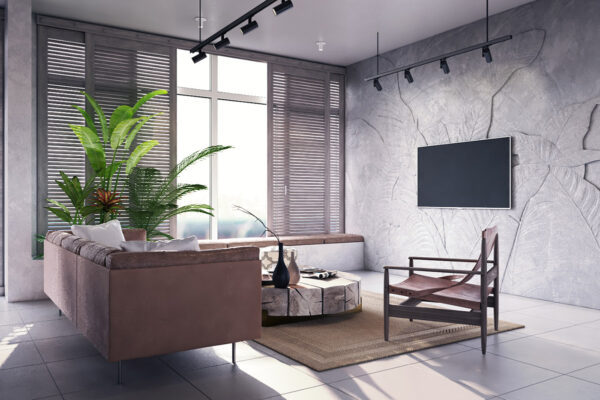 textured feature wall | Interior Design Ideas