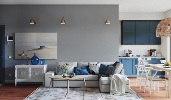 Uplifting Blue Interiors That Give That Blue Sky Mood
