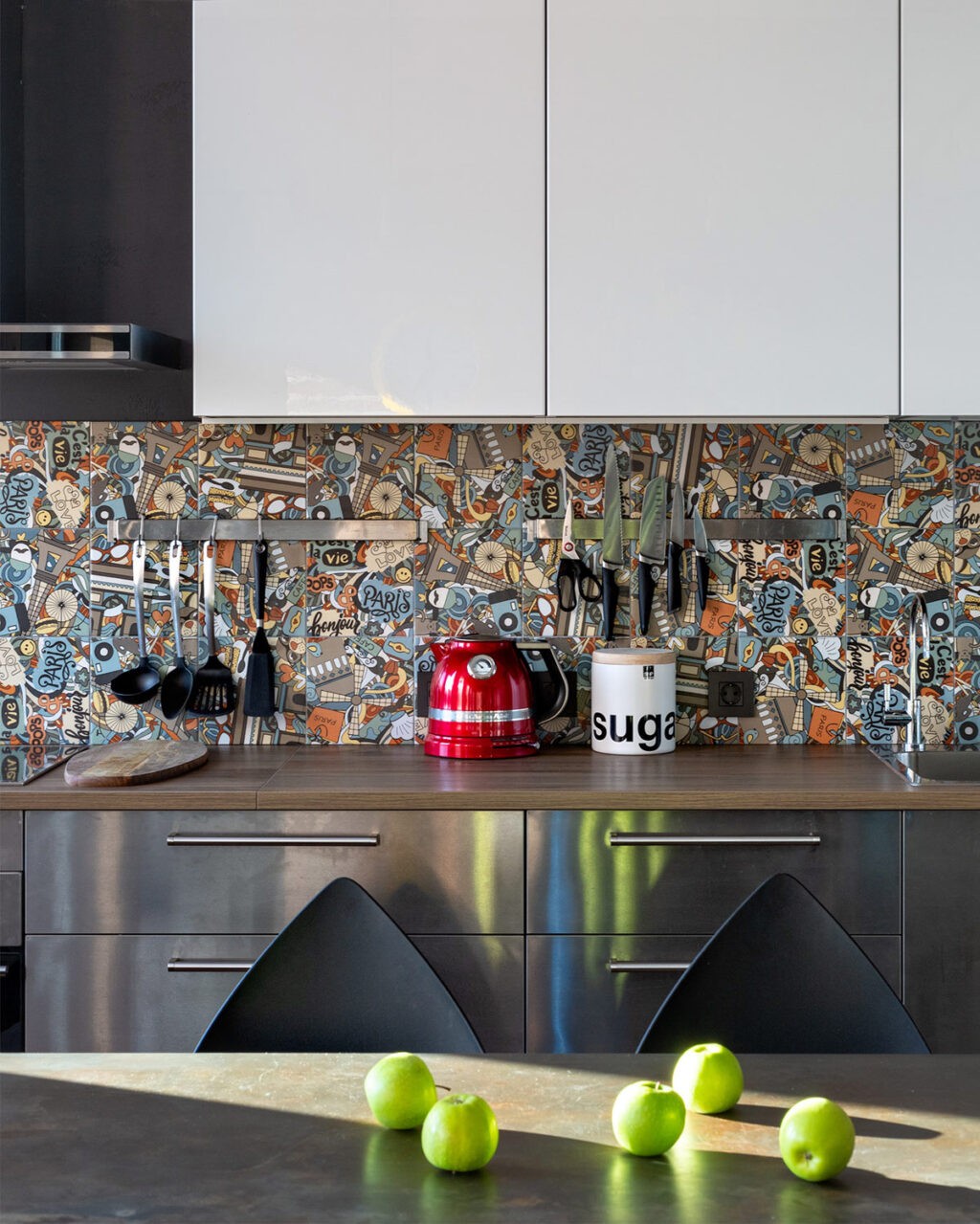 Cool, Edgy And Comic Book Art Filled Interiors