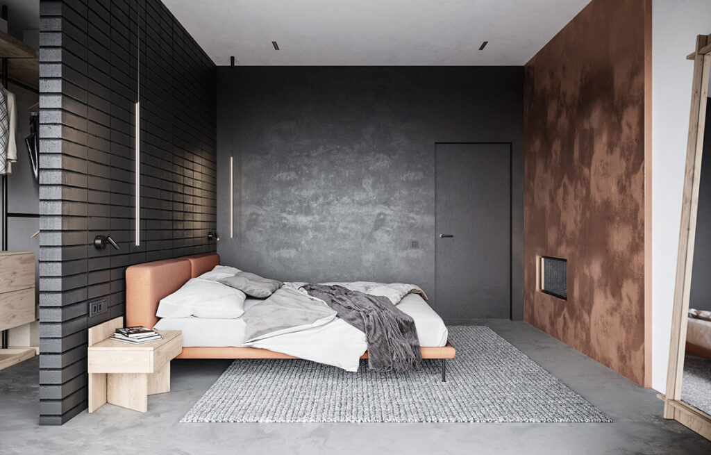 Copper Infused Industrial Style Home