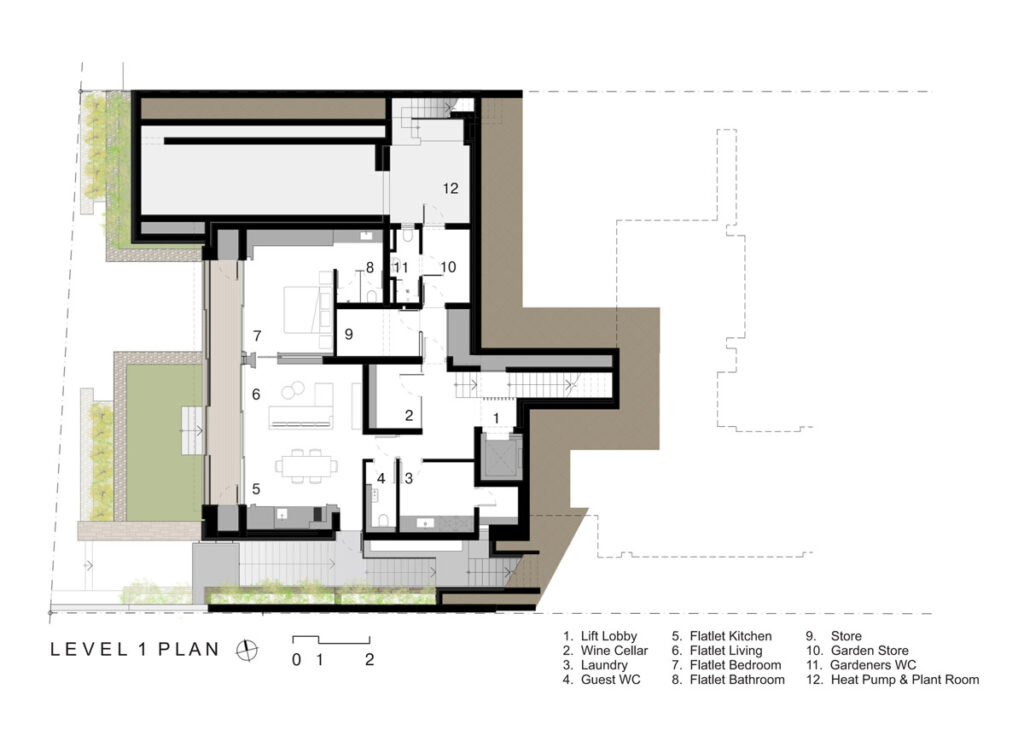 Level 1 floor plan | Interior Design Ideas