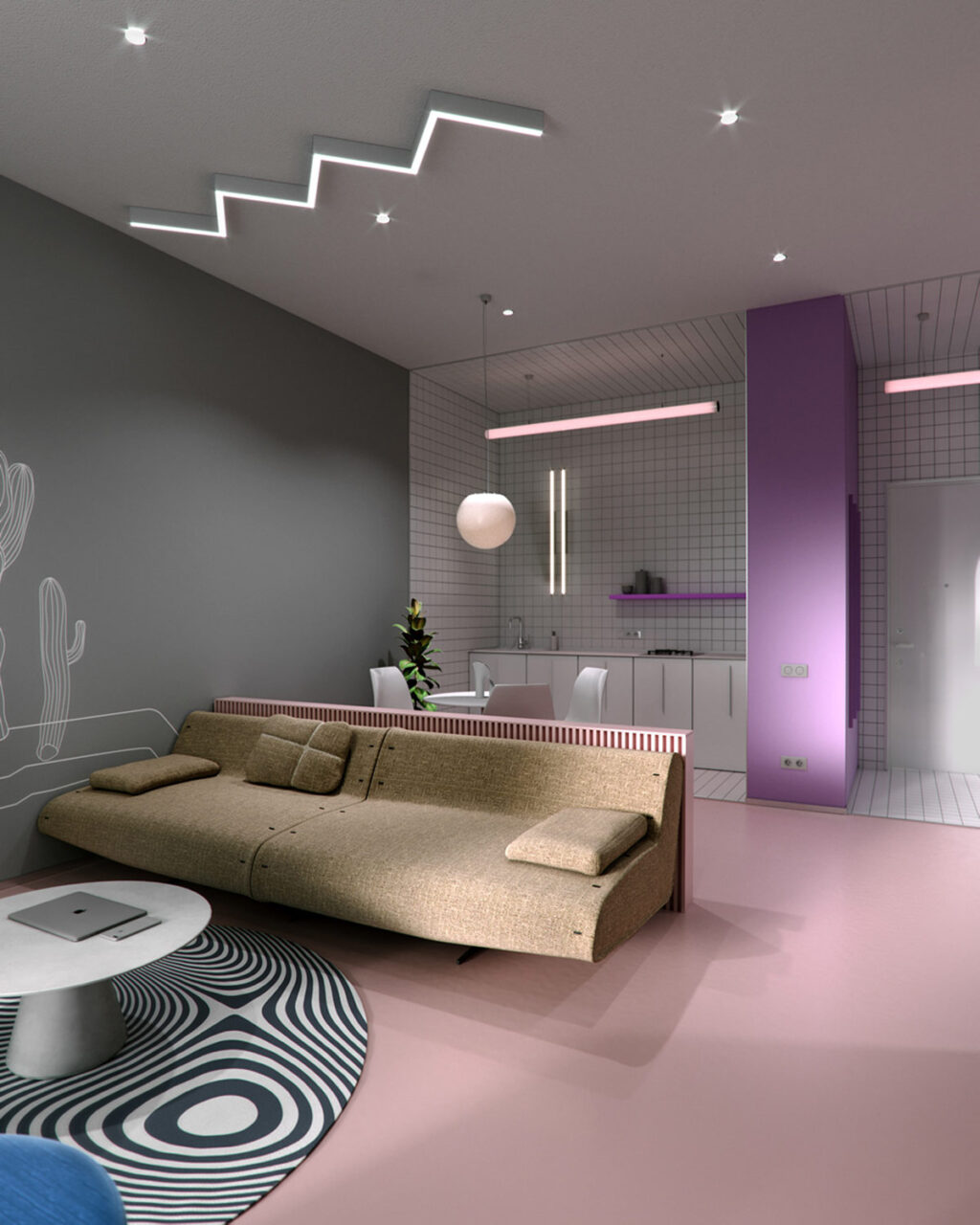 Small Interiors That Burst With Colour