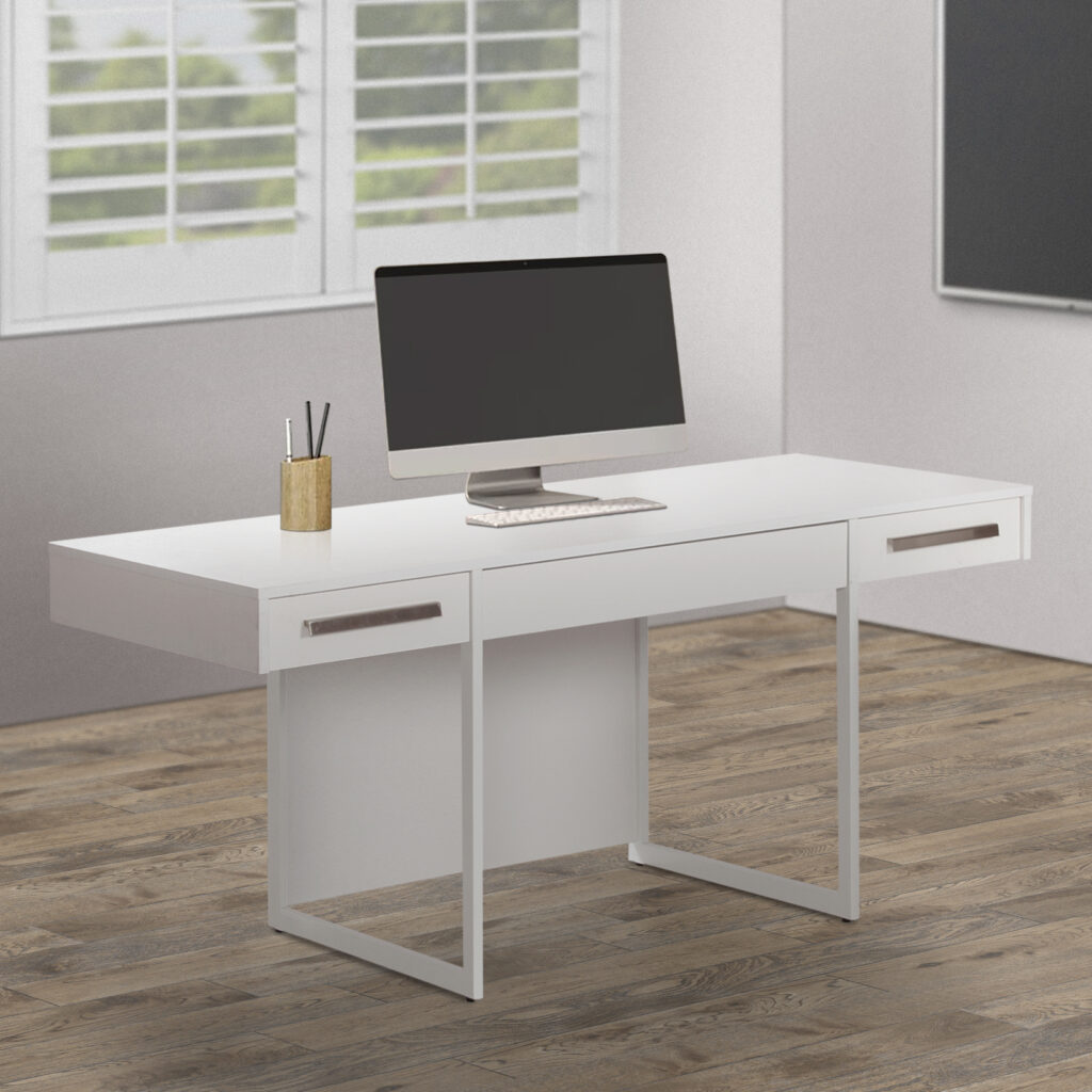 51 White Desks to Brighten Your Workspace and Boost Productivity