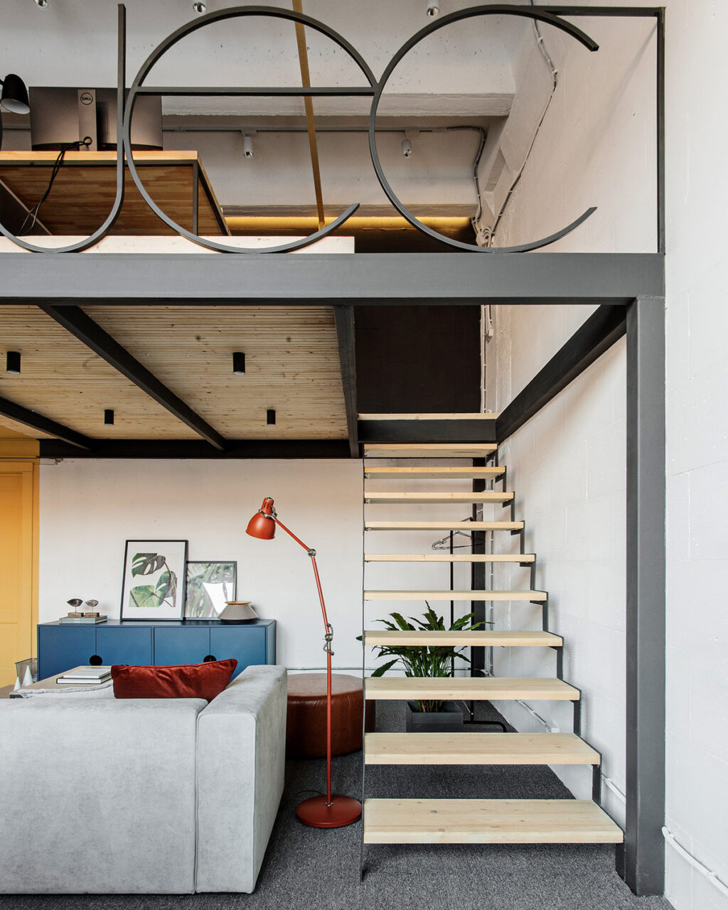 open riser staircase | Interior Design Ideas