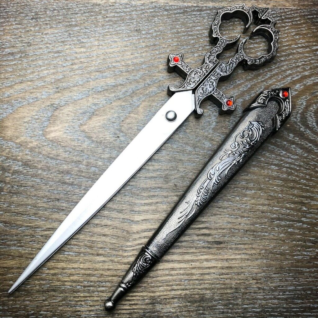 Product Of The Week: Scissors Shaped Like A Medieval Dagger
