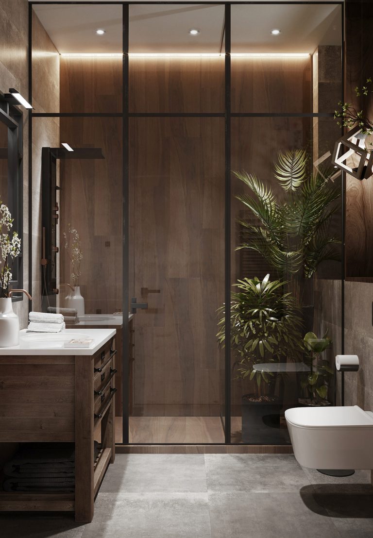 large shower enclosure | Interior Design Ideas