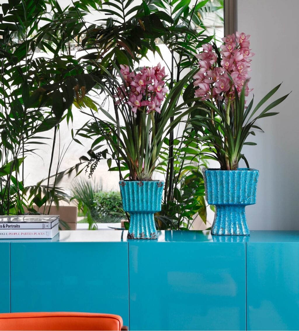 light blue decorative vases | Interior Design Ideas