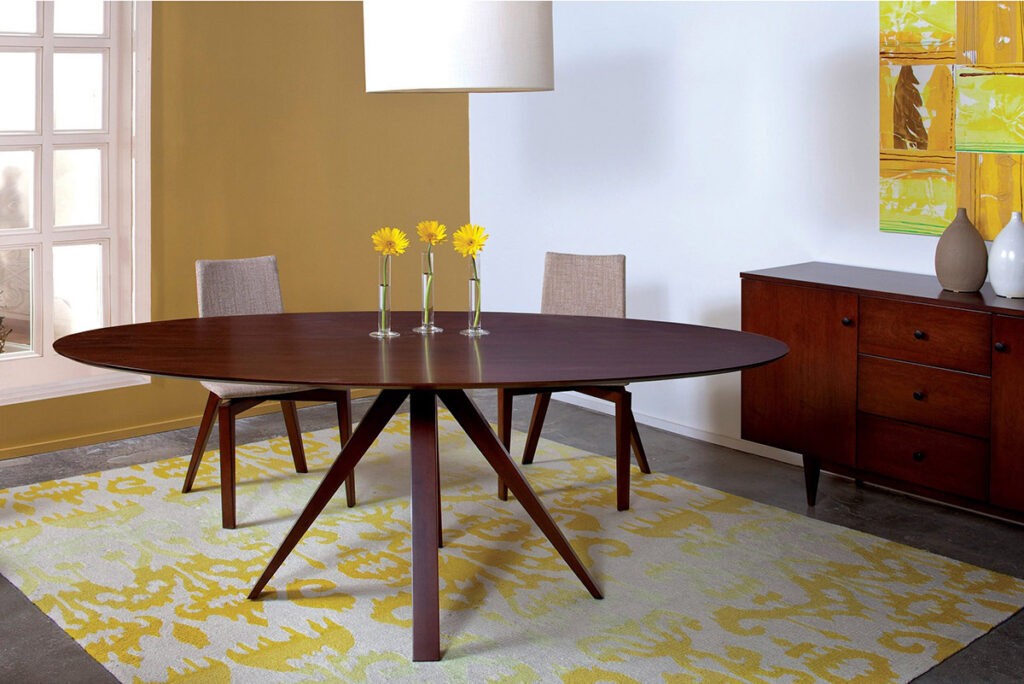 51 Oval and Racetrack Shaped Dining Tables to Elevate Your Dining Space