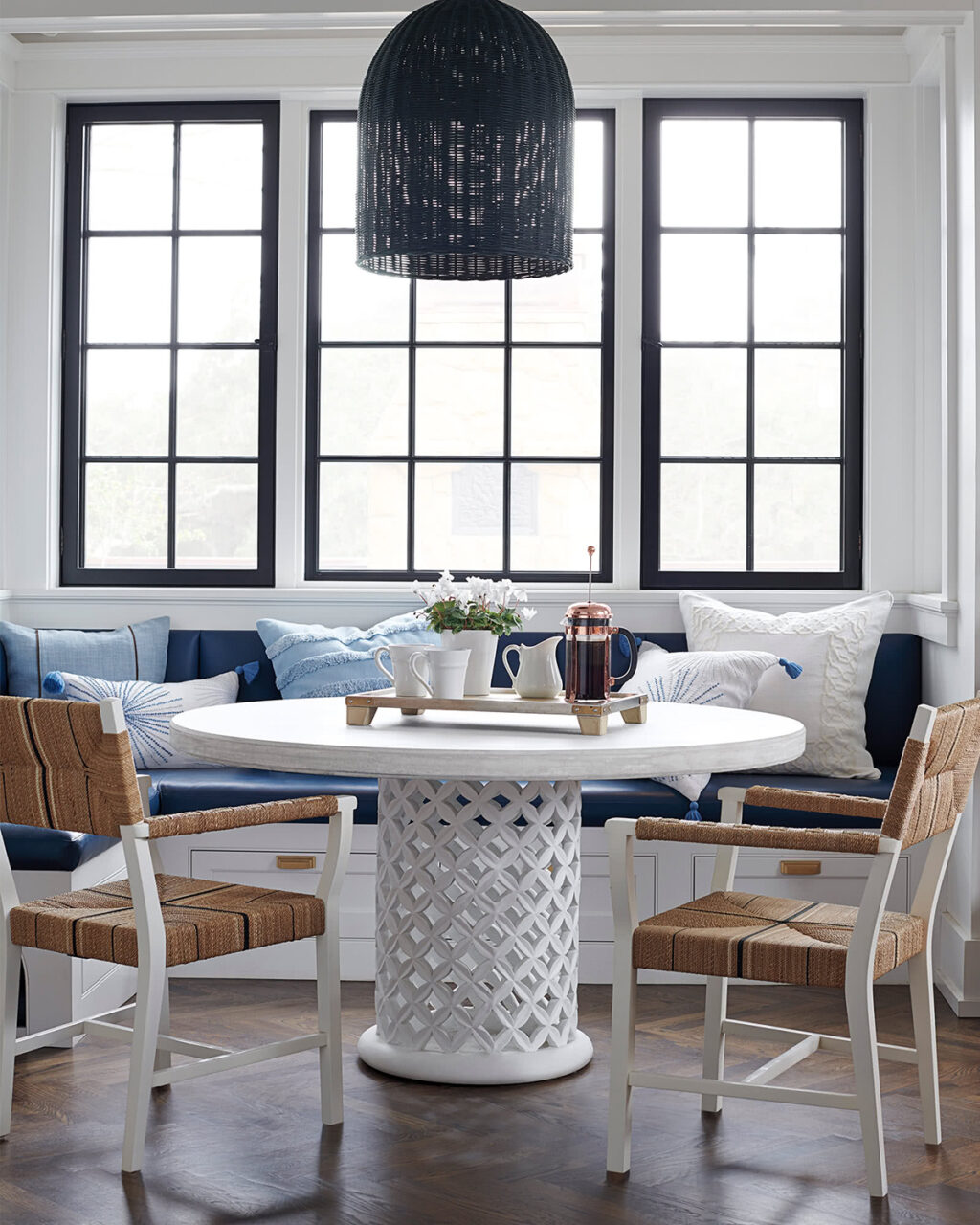 51 Pedestal Dining Tables that Offer Maximum Style and Chair Space
