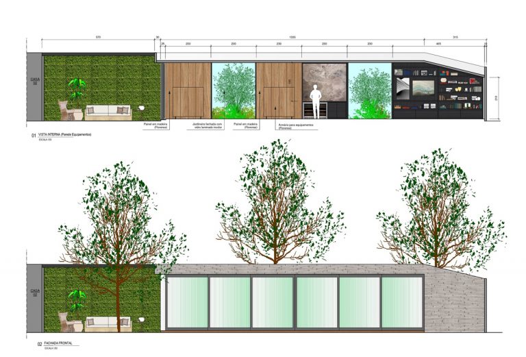 section drawing | Interior Design Ideas