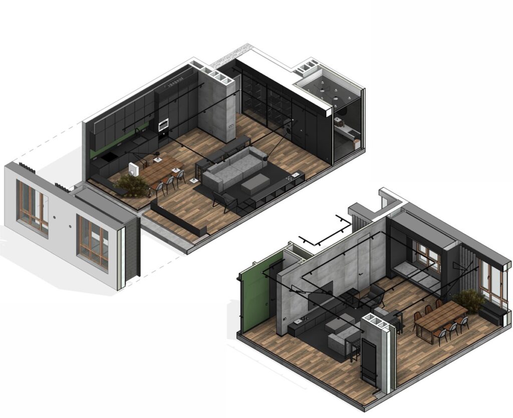 Remodelling Two 110 Square Metre Apartments (With Plans)