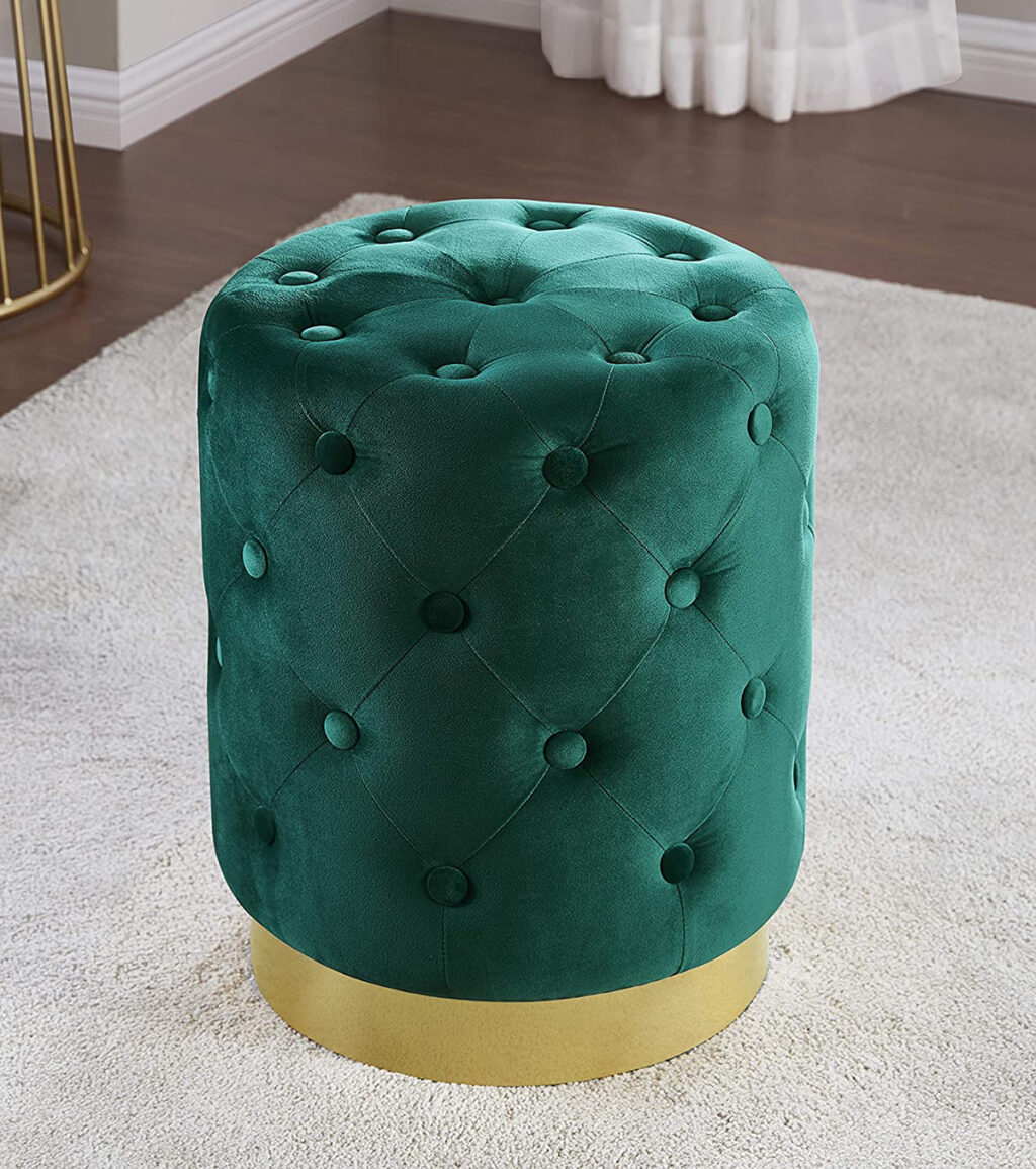 51 Tufted Ottomans And Stools That Every Versatile Home Needs
