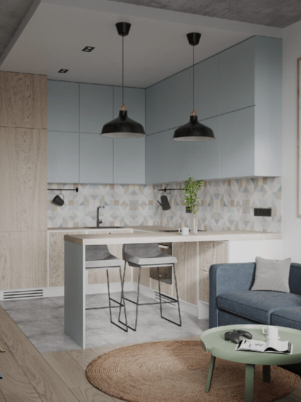 3 Home Plans That Are Just Around 46 Square Meters (500 square feet)