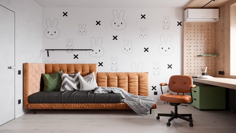 Miffy themed kids room | Interior Design Ideas