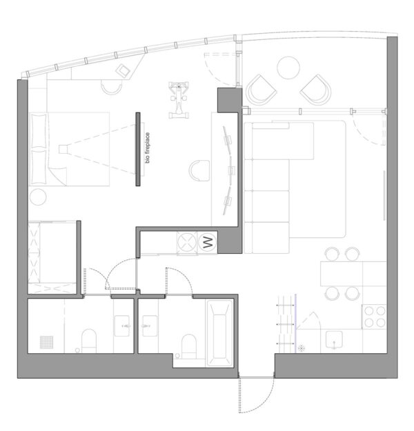 3 Home Designs Under 65 square meters (700 square feet) With Floor Plans