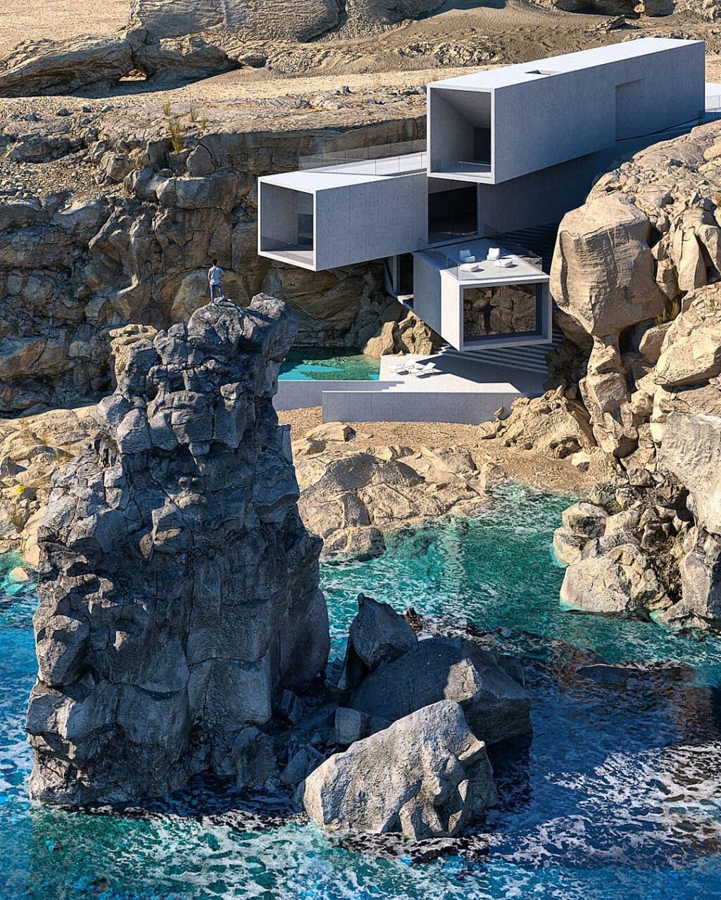 Outlandish Concrete Dream Homes In Outlandish Settings