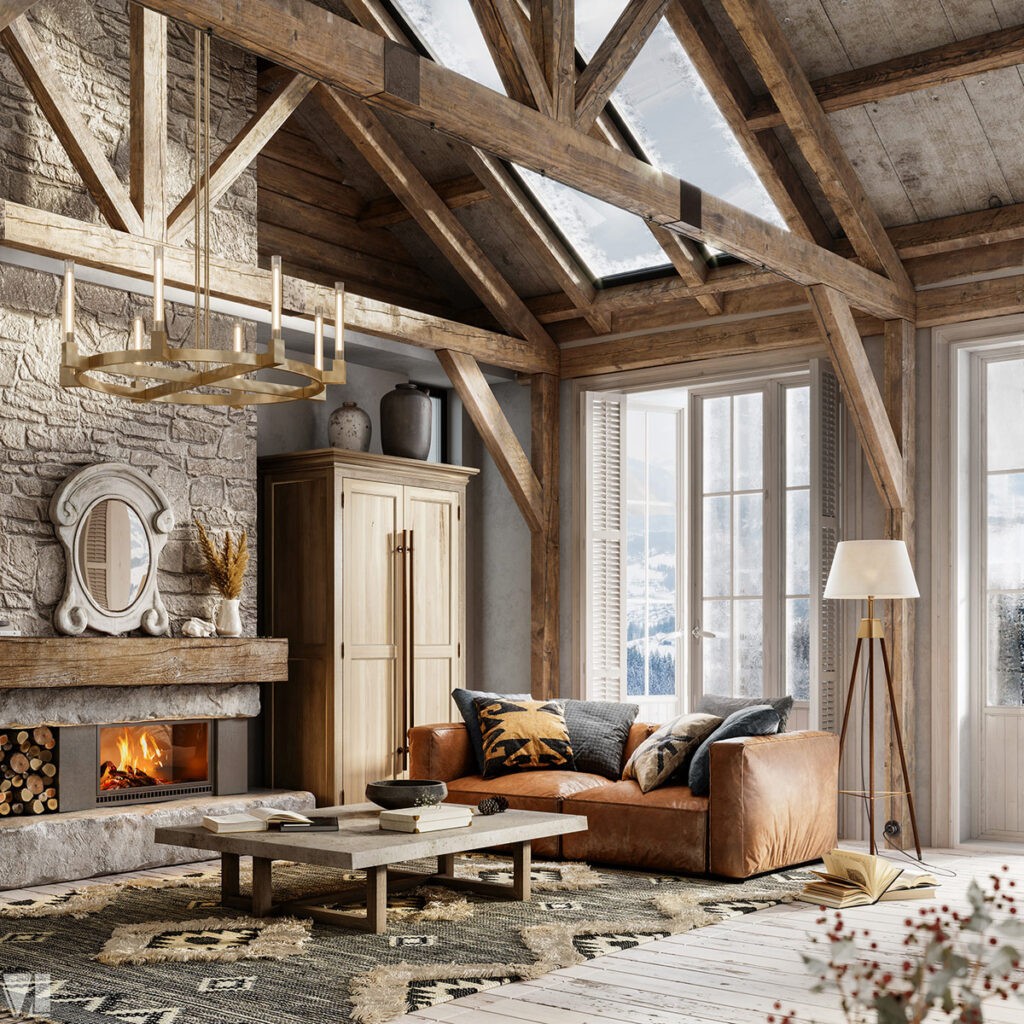 Rich & Rustic Home Interiors That Ooze Rural Allure