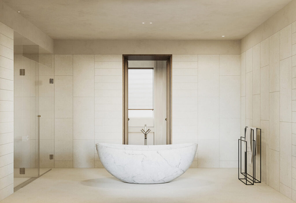 luxury bathtub | Interior Design Ideas