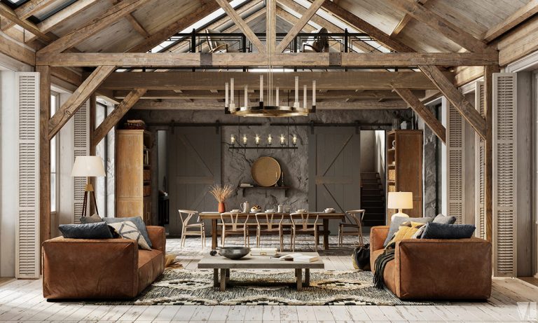 Rich & Rustic Home Interiors That Ooze Rural Allure