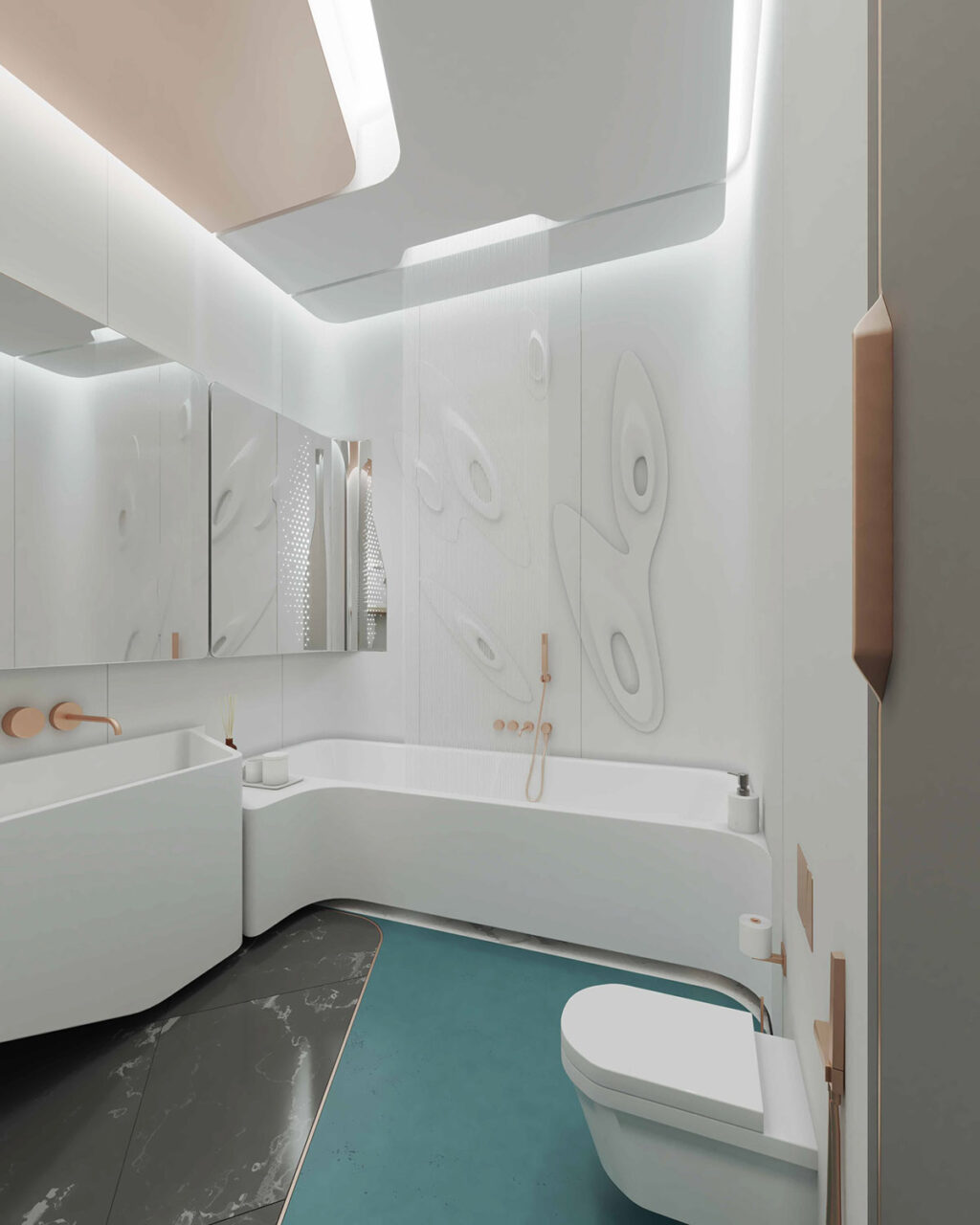 Futuristic Home Interiors Shaped By Technological Inspiration