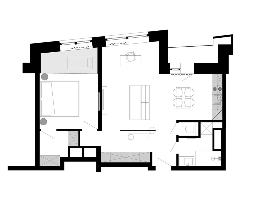 Arranging Attractive Apartments Under 70 Sqm (With Layouts)