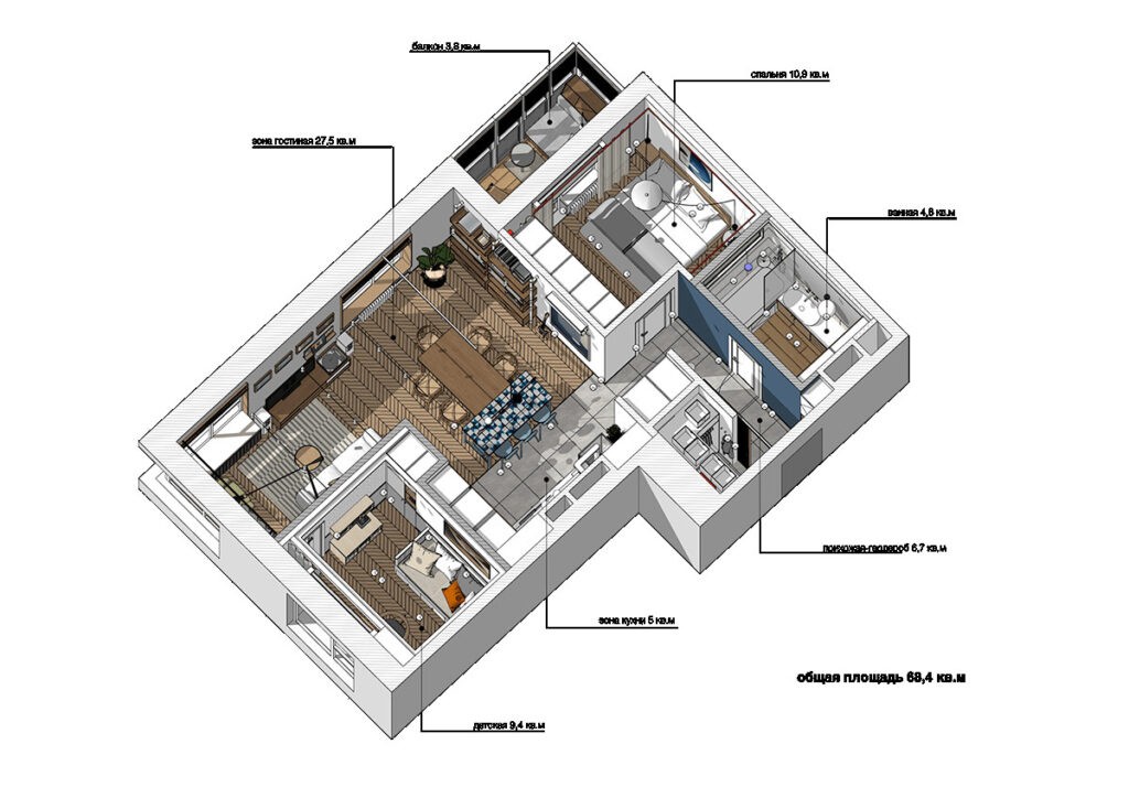 Arranging Attractive Apartments Under 70 Sqm (With Layouts)