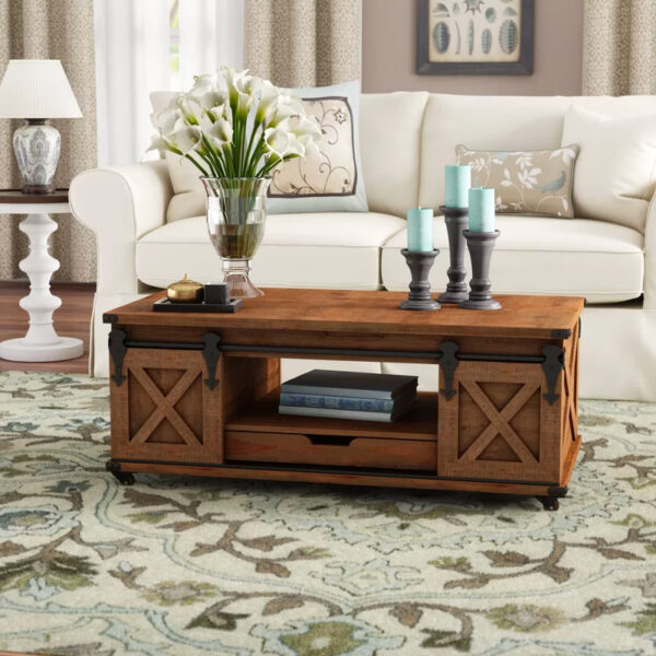 51 Farmhouse Style Coffee Tables To Drop Rustic Elegance Into Your ...