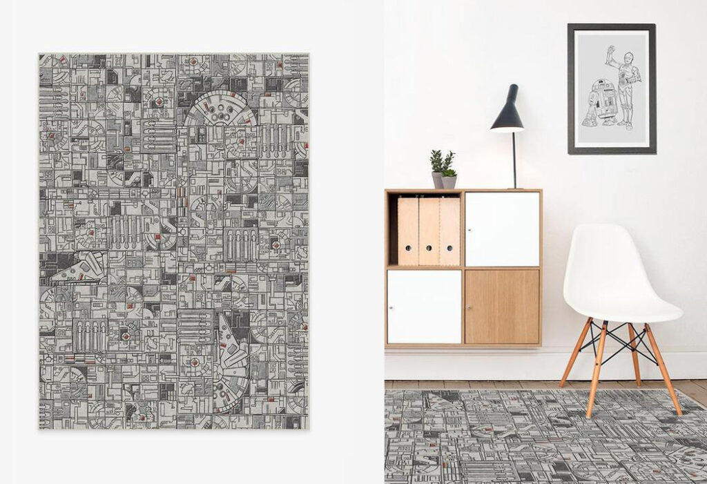 Ruggable Star Wars rug | Interior Design Ideas