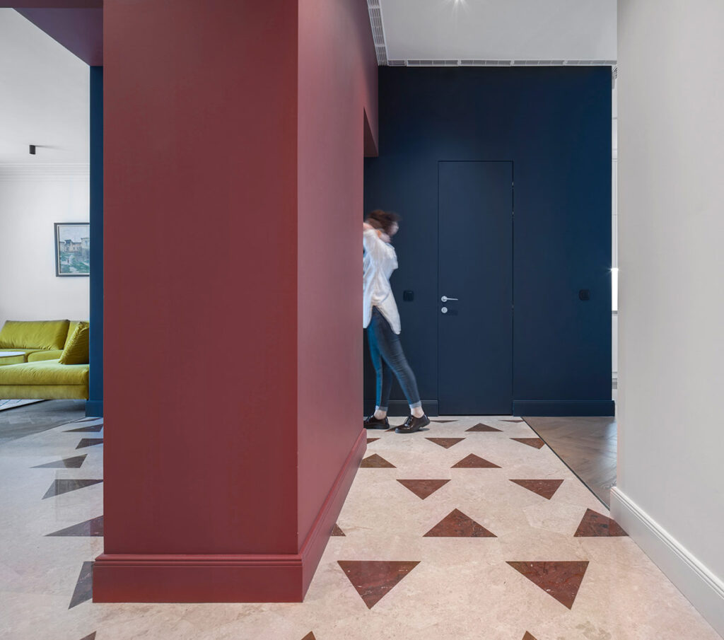 Red, Yellow And Blue Interiors That Offer Colourful Contrast