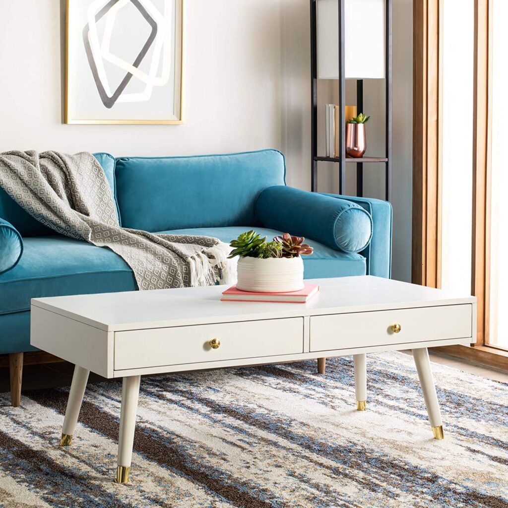 51 White Coffee Tables to Refresh Your Living Room