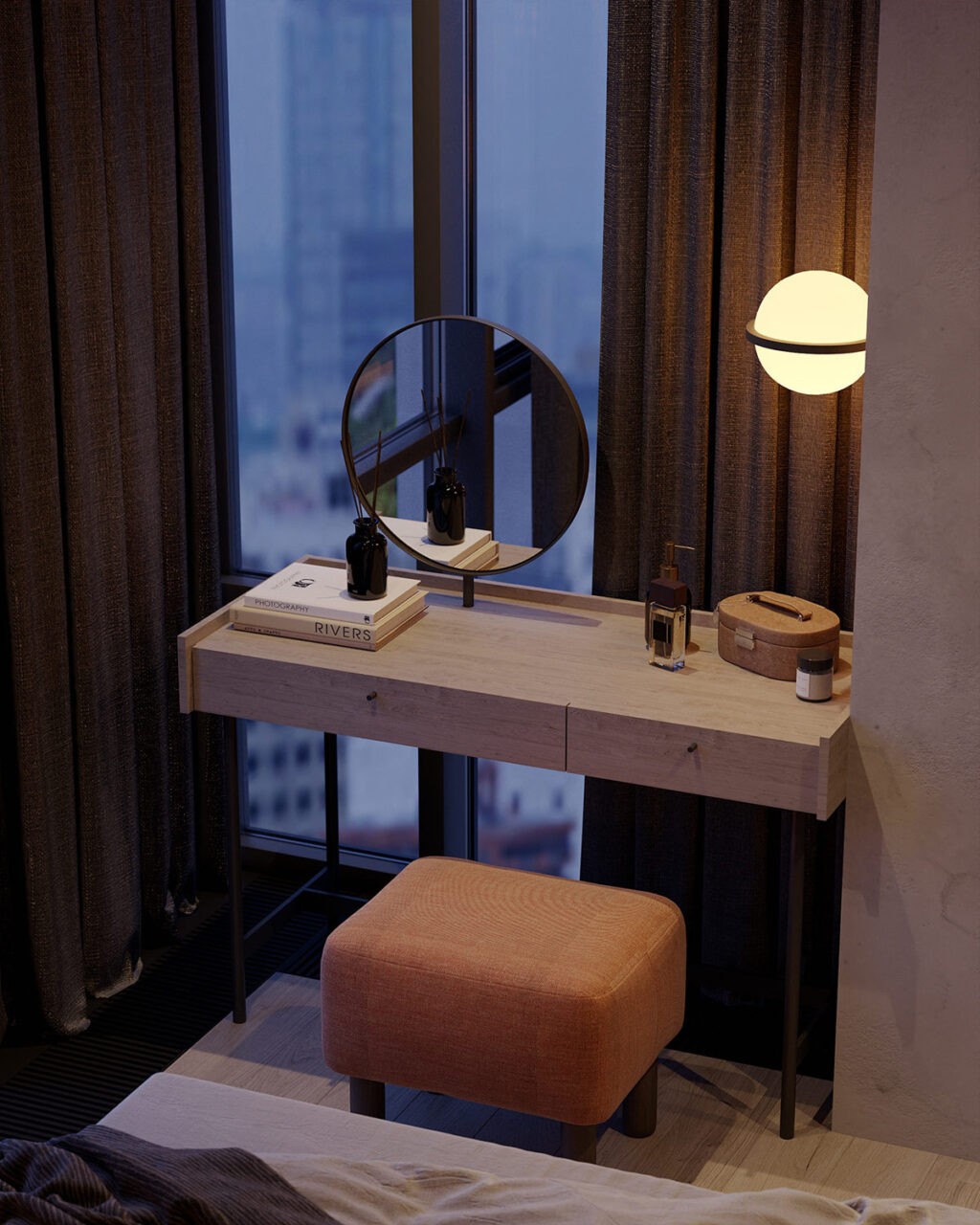 Moulding Restful Modern Spaces