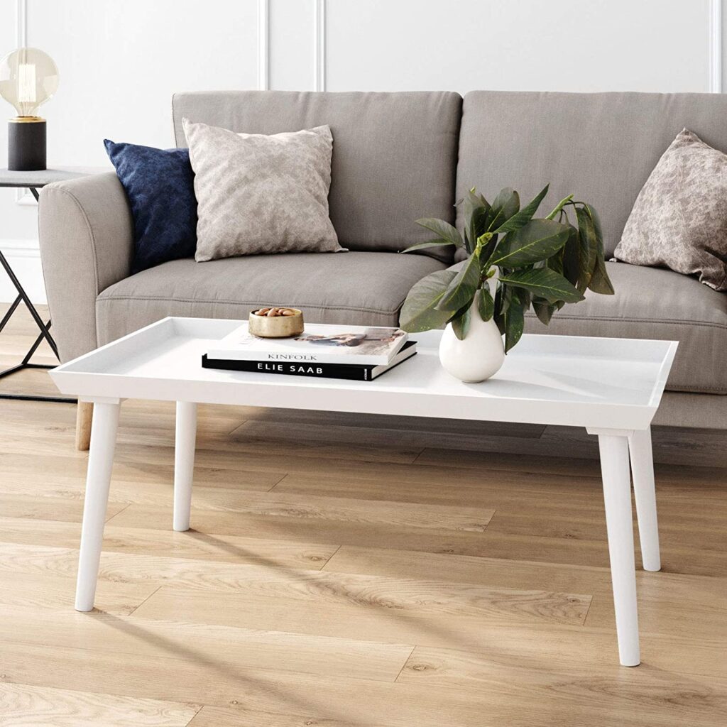 51 White Coffee Tables to Refresh Your Living Room