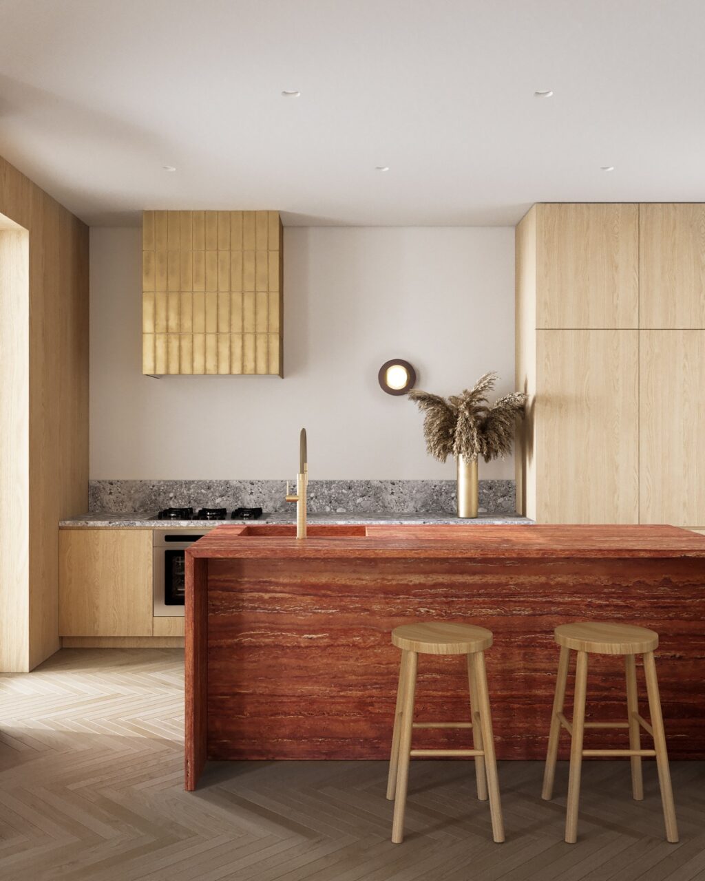 51 Inspirational Red Kitchens With Tips & Accessories To Help You ...