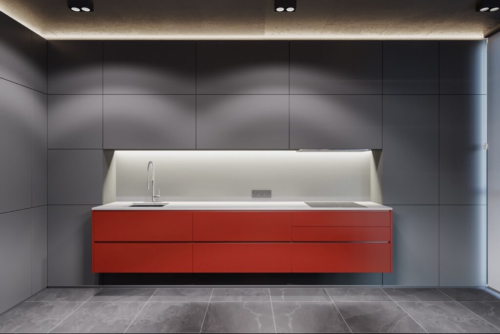 51 Inspirational Red Kitchens With Tips & Accessories To Help You ...