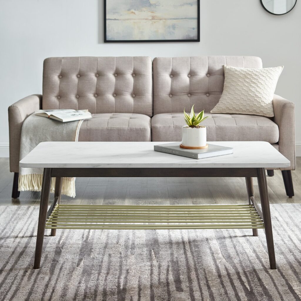 51 White Coffee Tables to Refresh Your Living Room