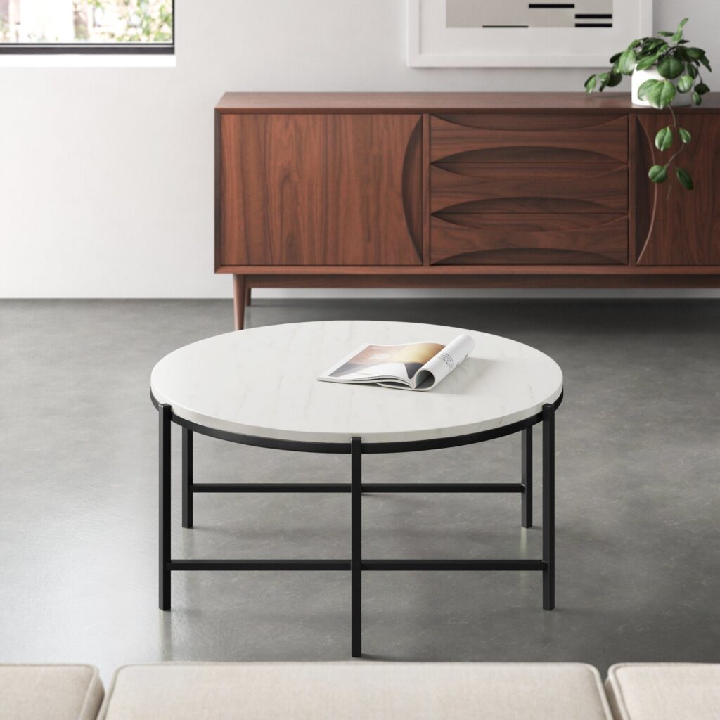 51 White Coffee Tables to Refresh Your Living Room