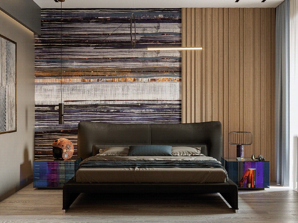 Unconventional Interior Crafted With Colour and Quirks