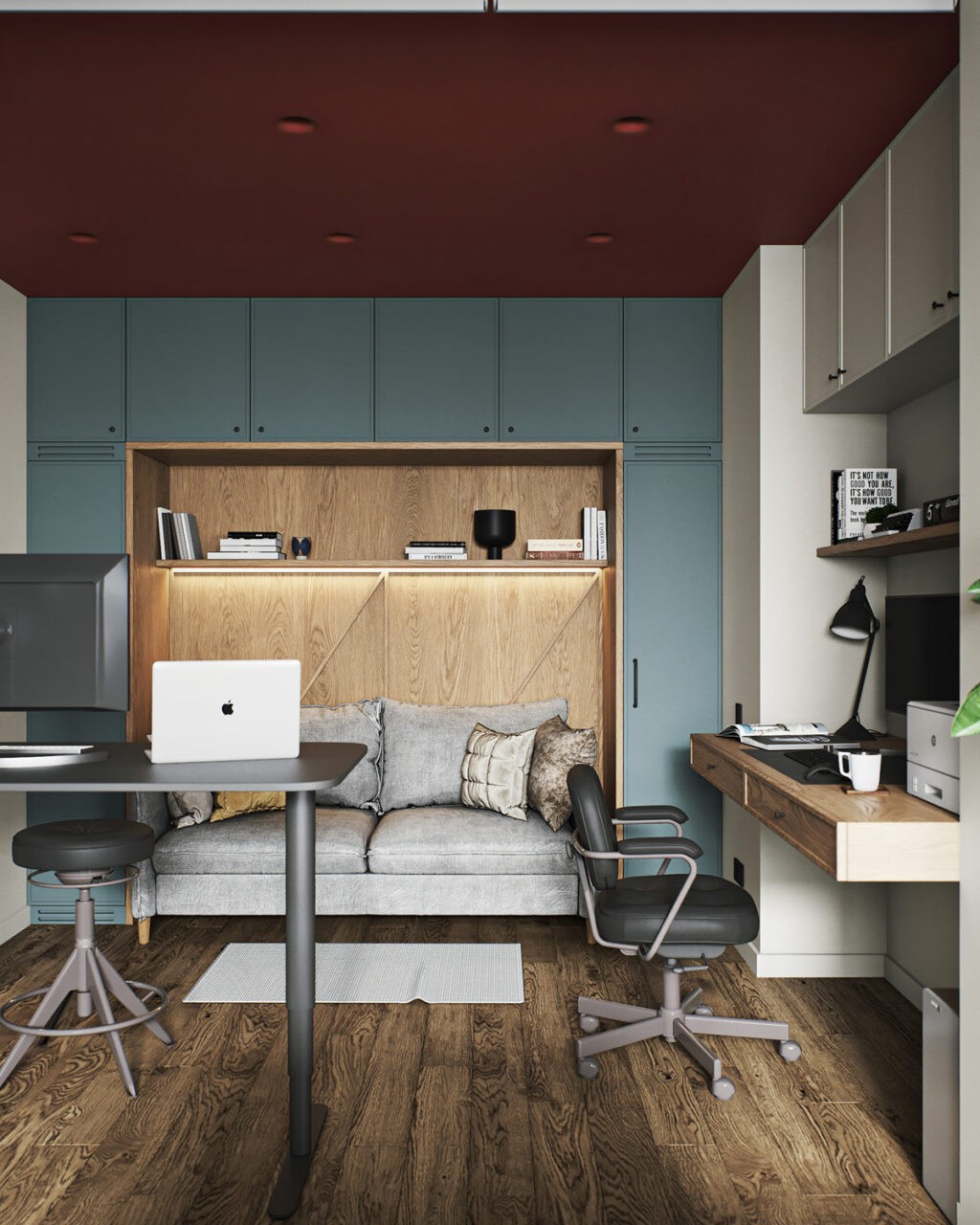 double workspace | Interior Design Ideas
