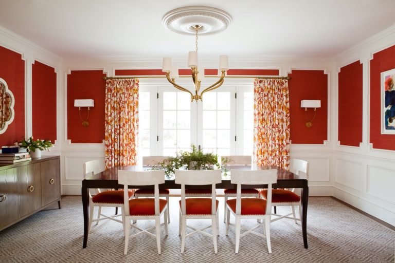 51 Red Dining Rooms With Tips And Accessories To Help You Decorate Yours
