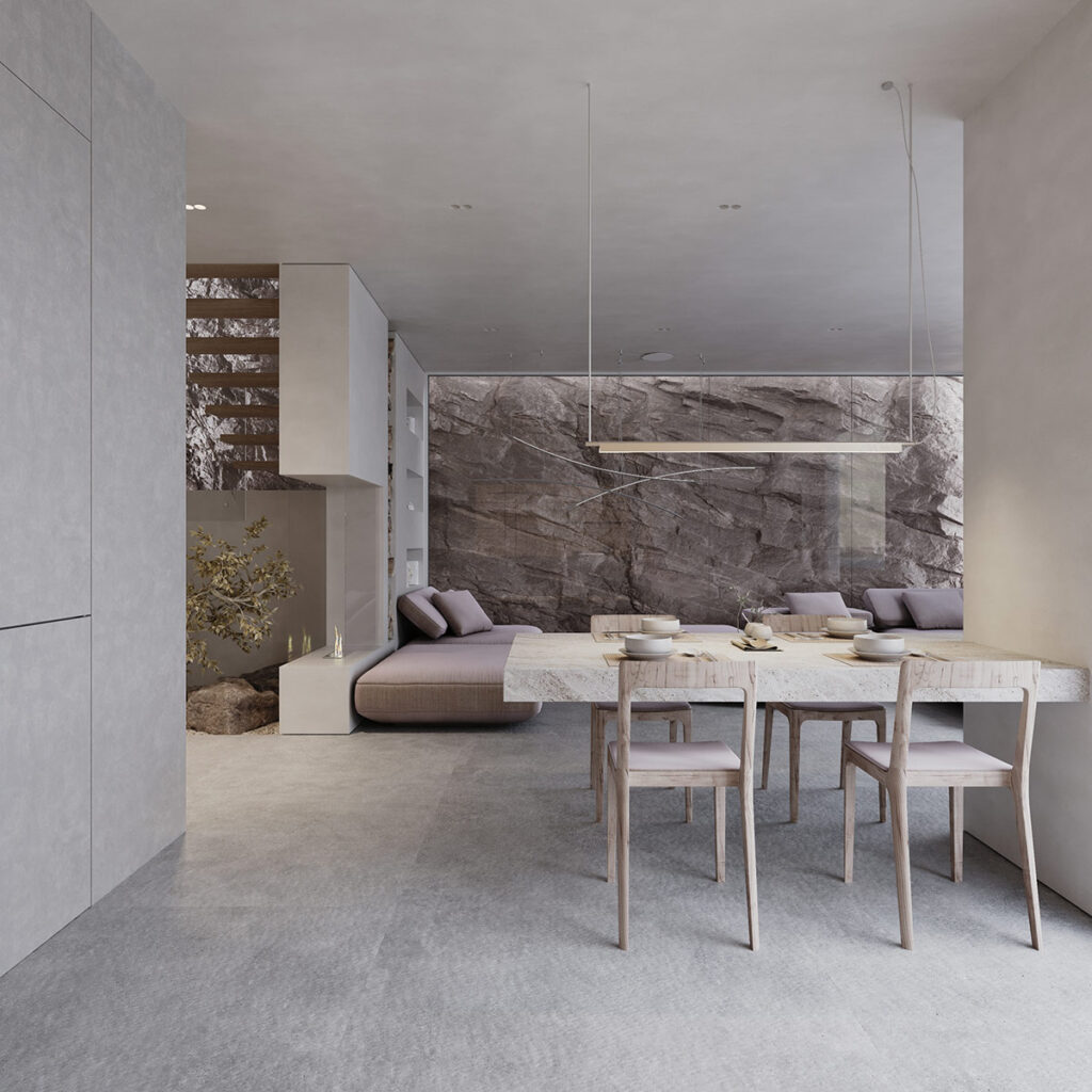 Striking Rockface Feature Walls & Luxury Stone Decor Accents