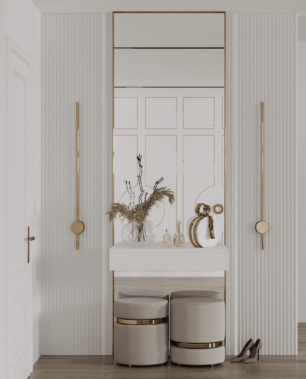 Light & Luxury Interiors With Elegant Neoclassical Style