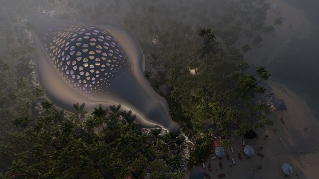 shell inspired hotel | Interior Design Ideas