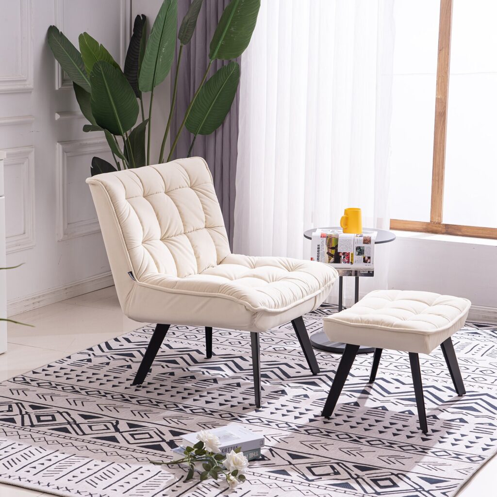 51 Chairs with Ottomans for a Perfect Comfort Pairing