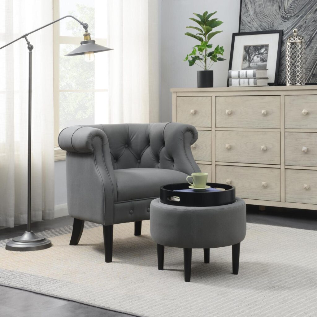 51 Chairs with Ottomans for a Perfect Comfort Pairing