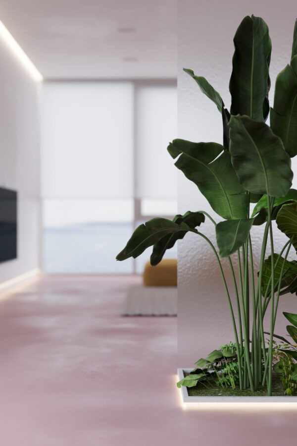 built in planter | Interior Design Ideas