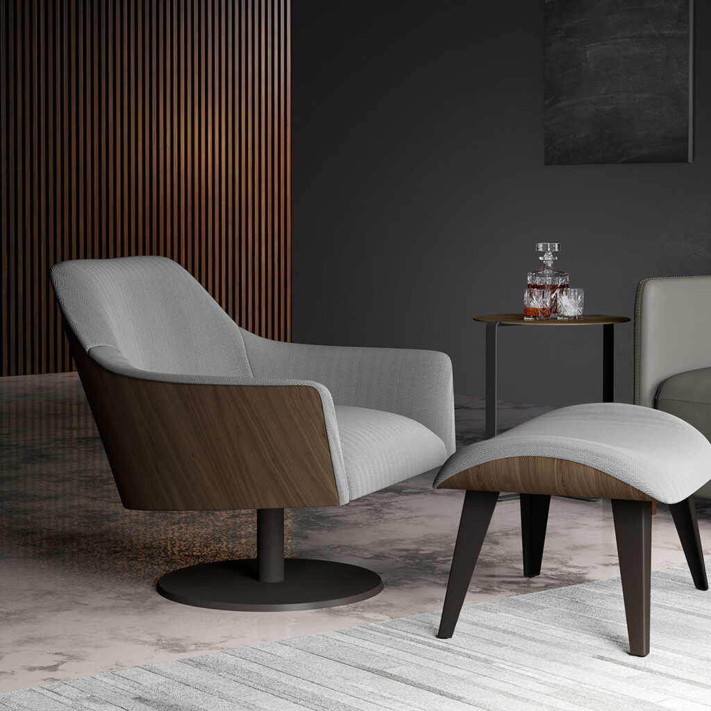 51 Chairs with Ottomans for a Perfect Comfort Pairing