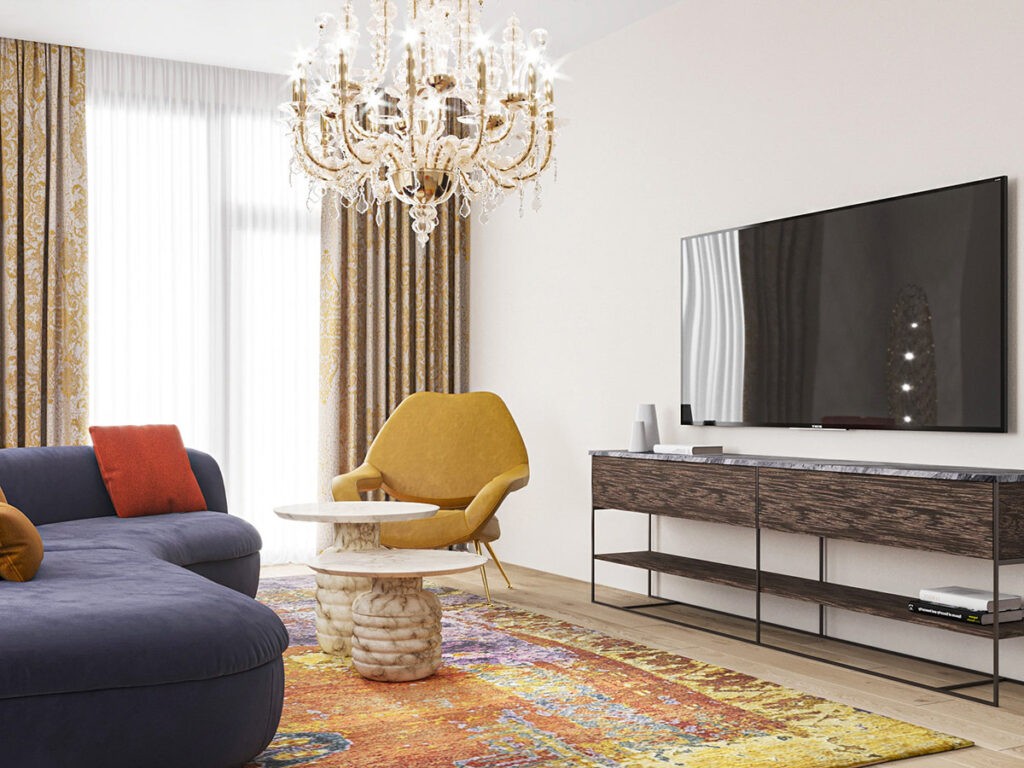 Red, Yellow And Blue Interiors That Are Bubbling With Creative Energy