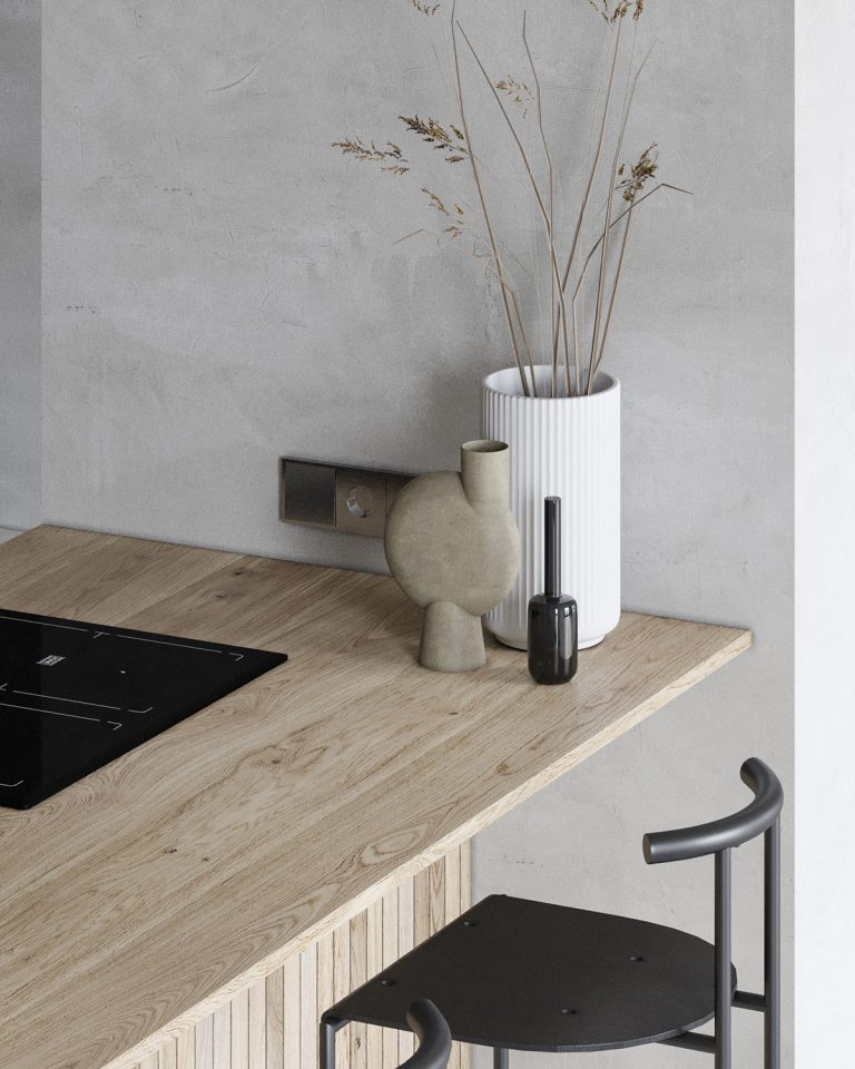 Minimising Interior Fuss With Microcement Industrial Decor