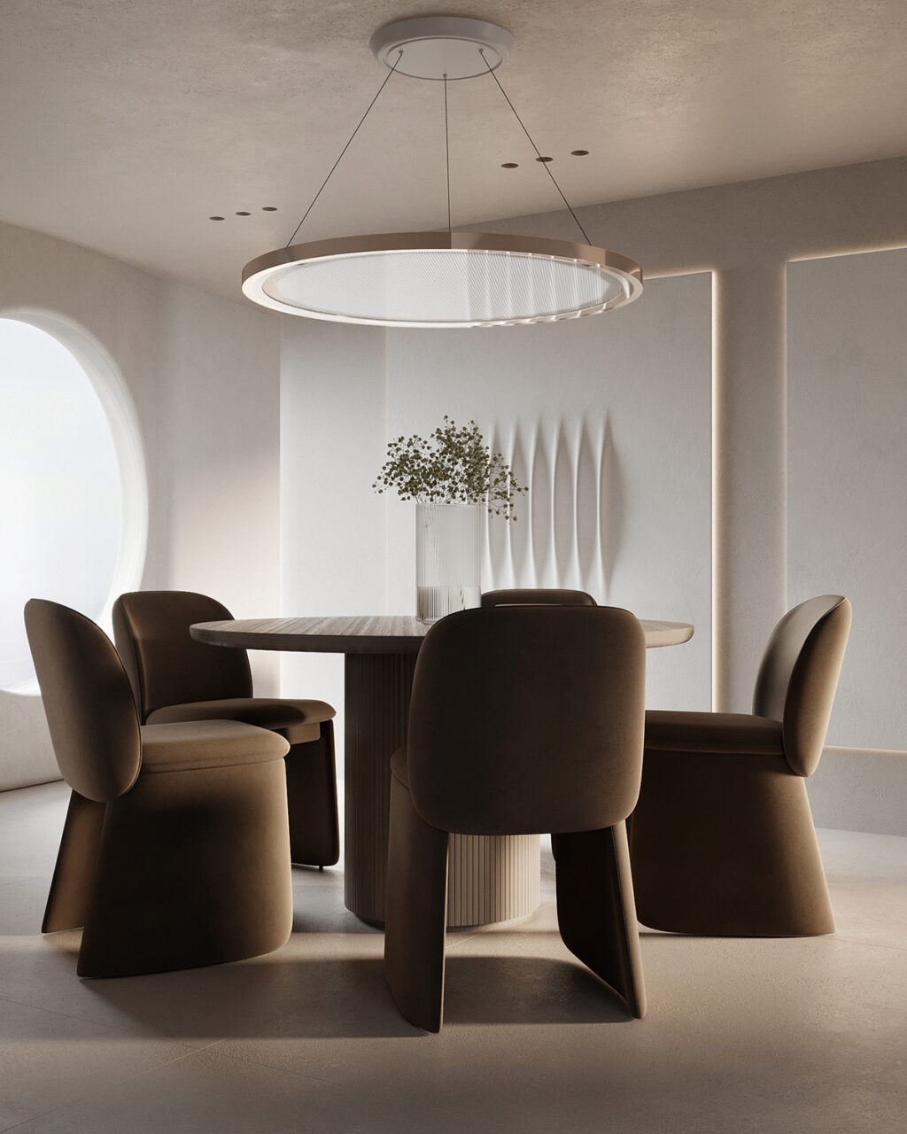 Rounded-Edge Furniture & Comforting Curves
